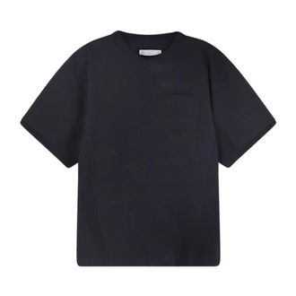 sacai Homme, Tops, Noir, Taille: S Cotton T-Shirt
