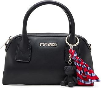 Steve Madden Steve Madden Melodie Small Dome Bag With Scarf Steve Madden Melodie Petit sac d&ocirc;me avec &eacute;charpe, Noir, Taille unique