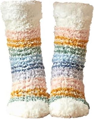 Generic Chaussettes dhiver chaudes et &eacute;paisses pour femme - Chaussettes de lit non pelucheuses pour femme et fille - Pour int&eacute;rieur et ext&eacute;rieur - Chaussures 