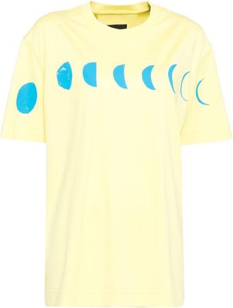 Givenchy t-shirt à imprimé graphique - Jaune