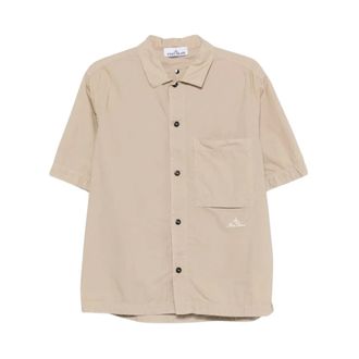 Stone Island Herren, Shirts, Beige, MGr&ouml;&szlig;e