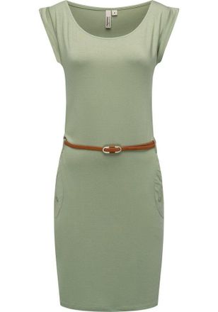 Ragwear Sommerkleid Tagg Damen Kurzarm-Kleid mit Tailleng&uuml;rtel und Taschen