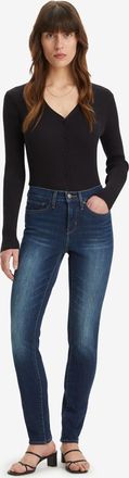 Levi's Slim-fit-Jeans LEVIS 311 SHAPING SKINNY, Damen, Gr. 33, L&auml;nge 30, blau (crushed poppy), Denim/Jeans, Obermaterial: 80% Baumwolle, 14% Polyester, 6% El