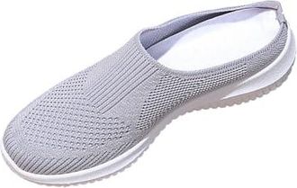 Generic Chaussures d&eacute;contract&eacute;es pour femme en maille respirante - Couleur unie - L&eacute;g&egrave;res - Talon compens&eacute; - &Eacute;l&eacute;gantes et confortables - Chaussures de sport d
