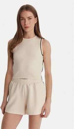 Guess Top V6GP17 K3215 &Eacute;cru Regular Fit