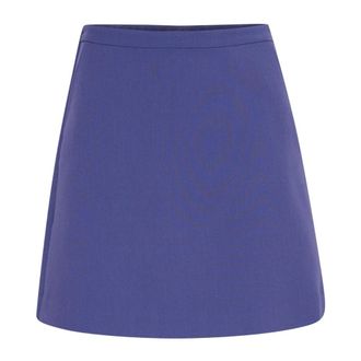 Soaked In Luxury Corinne Aline Skirt - Femme - Jupes - Bleu - Taille: 38 FR