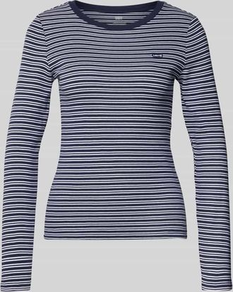 Levi's Slim Fit Longsleeve mit Logo-Stitching Modell Essential