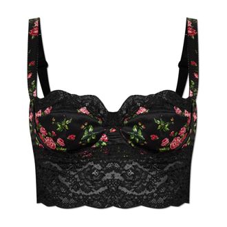 Dolce & Gabbana Longline-BH - - Underwear - Damen - Schwarzk - 85B EU
