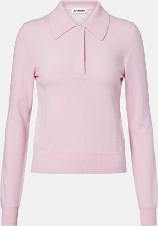 Jil Sander Polopullover aus Schurwolle