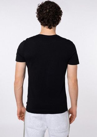 Sublevel T-Shirt Herren Basic Shirt 5er Pack schwarz und wei&szlig; (5-tlg) Basic Shirt Sparpack