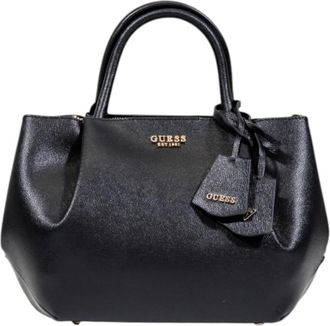 Guess Femme, Sacs, Noir, Taille: ONE Size Amorette Girlfriend Satchel