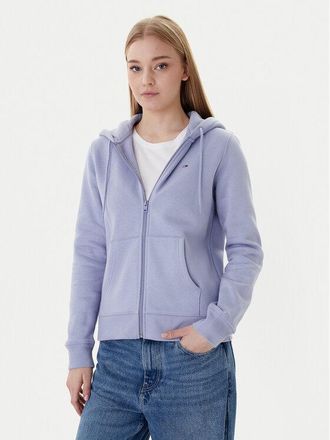 Tommy Jeans Sweatshirt Flag DW0DW19729 Blau Regular Fit