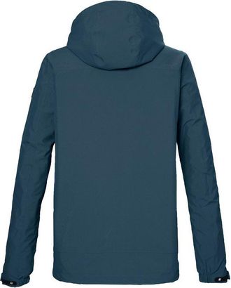 Killtec Outdoorjacke KOS 52 MN JCKT Funktionsjacke: wind- und wasserdicht, atmungsaktiv, abnehmbare Kapuze