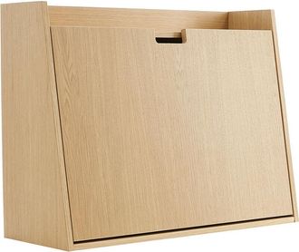 Miliboo Vintage-Wandschreibtisch mit Ablage B78 cm GABIN