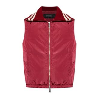 Dsquared2 Gesteppte Weste - - Jackets - Herren - Rot - XL