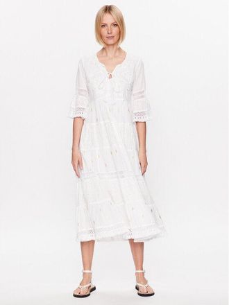 iconique Strandkleid IC23 026 Wei&szlig; Regular Fit