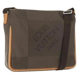 Louis Vuitton Sac bandouli&egrave;re vintage en toile Pre-owned - Femme - Pre-owned - Brun - Taille: ONE Size