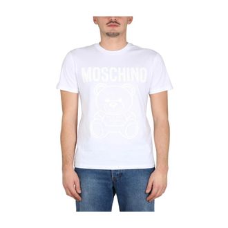 Moschino T-Shirts - - Tops - Herren - Wei&szlig; - L