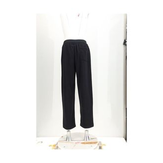 Maison Margiela Mens Black Cotton Casual Pants