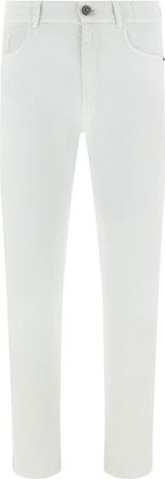 Boggi Milano Homme, Jeans, Bleu, Taille: W38 B Jeans Stretch Coton/Tencel