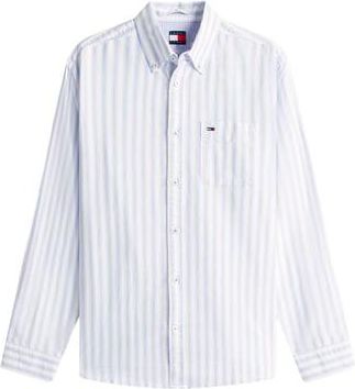 Tommy Hilfiger Chemise col am&eacute;ricain &agrave; rayures en coton