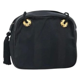 Ferragamo Sac bandouli&egrave;re Vintage Pre-owned - Femme - Pre-owned - Noir - Taille: ONE Size