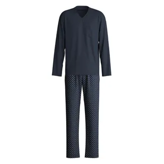 CALIDA Homme, V&ecirc;tements de nuit et de d&eacute;tente, Bleu, Taille: S Relax Streamline Pyjama