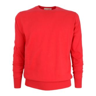 Cashmere Company Christer Show 333 - - Knitwear - Herren - Rot - XL