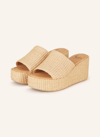 &Egrave; Mia &Egrave; Mia Plateau-Wedges beige