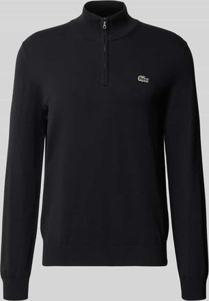 Lacoste Regular Fit Troyer aus Baumwoll-Mix