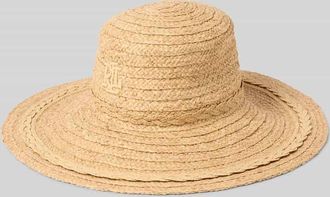 Lauren Ralph Lauren Hut mit Logo-Detail und breiter Krempe