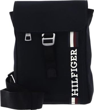 Tommy Hilfiger TH Monotype Mini Reporter Bag Space Blue