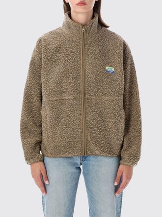 American Vintage Veste courte en polaire avec col montant et fermeture zipp&eacute;e