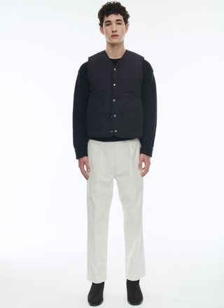 Fursac Gilet &agrave; doublure en fausse fourrure - Taille XL - Homme