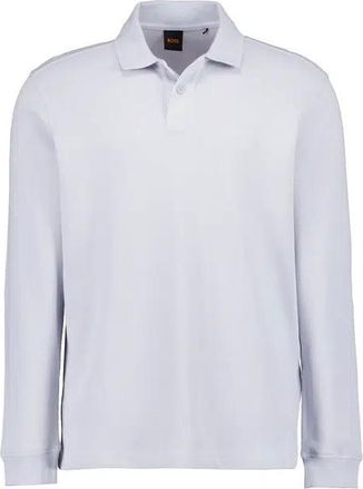 Boss Orange by Hugo Boss BOSS Orange Herren Polo-Shirt grau Baumwolle