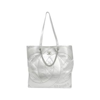 Chanel Pre-owned Vintage Tote Bag - - Pre-owned - Damen - Grau - ONE SIZE