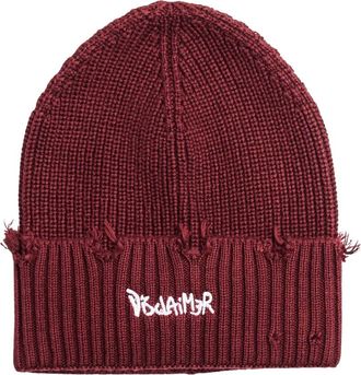 Disclaimer Homme, Accessoires, Rouge, Taille: ONE Size B&eacute;ret