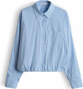 OPUS Fresa Bluse - - Blouses & Shirts - Damen - Blau - L