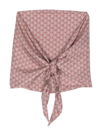 Brunello Cucinelli Seidenschal mit Blumen-Print - Nude