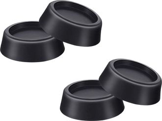 Valiclud 4 St&uuml;ck Anti rutsch Waschmaschinen F&uuml;&szlig;e TPR Gummi Pads Vibrationsd&auml;mpfer Sto&szlig;fest Ger&auml;uschreduzierend f&uuml;r Haushalt Boden Schutz