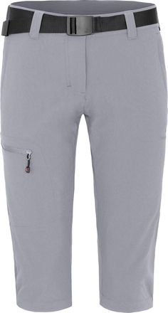 Bergson BARLEE Capri (Slim) | Damen 3/4 Wanderhose, vielseitig, pflegeleicht, Sleet [905], 38 - Damen