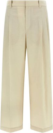 Brunello Cucinelli Damen, Hosen, Beige, SGr&ouml;&szlig;e