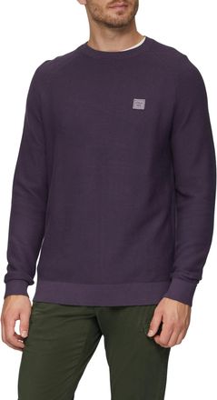 s.Oliver Strickpullover mit Struktur und Label-Patch