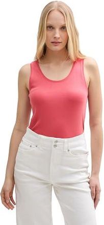 Tom Tailor 1045540 Haut, 11016-Berry Red, M Femmes