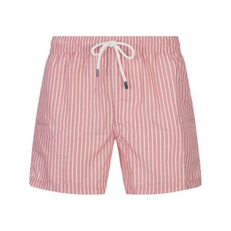 Fedeli Homme, Maillots de bain, Rose, Taille: XL Madeira Airstop Swim Trunk