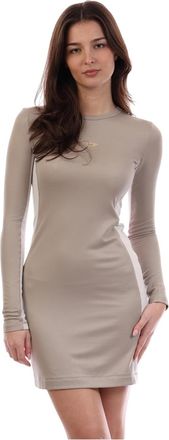 Diesel Ovalout Minikleid f&uuml;r Damen, Rundhalsausschnitt (Beige)