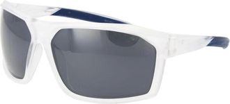 Champion Homme, Accessoires, Blanc, Taille: ONE Size Lunettes de soleil &agrave; monture en r&eacute;sine