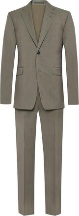 Tiger Of Sweden Anzug aus Wolle mit Stehrevers und Pattentasche in