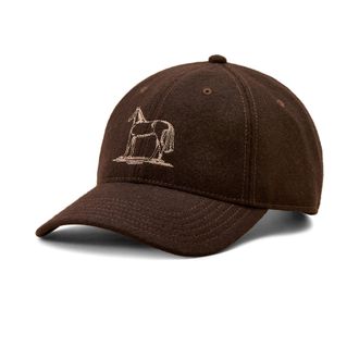 Ariat Wool Country Cap in Dark Chocolate, Size OS, by Ariat