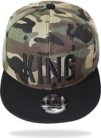 Glamexx24 Casquette homme femme snapback : casquette &agrave; visi&egrave;re plate, casquettes de baseball pour hommes et femmes, casquette de baseball &eacute;l&eacute;gante unisexe taill